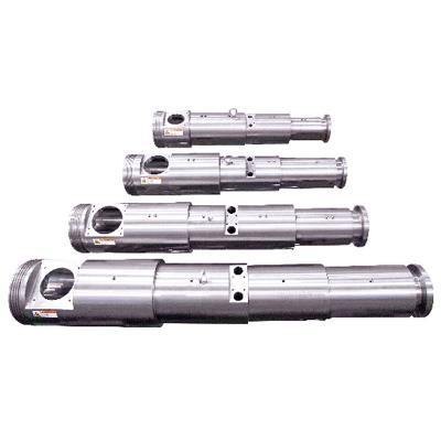 중국 사용자 지정 Pvc 파이프 프로파일 Wpc 코닉 트윈 비메탈릭 스크루 배럴을위한 코로팅 피침 쌍 나사 배럴 판매용