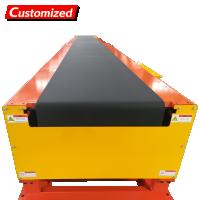 China Mobile Telescopic Belt Conveyor 600mm-800mm Width with 60Kg/M Capacity for Container Loading and Unloading for sale