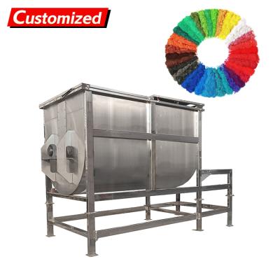 China Customizable Blending Machine Ribbon Blender 500l 1000l 2000l 5000l 10000l 20000l Large Capacity Animal Feed Ribbon Blender Stainless steel mixer for sale