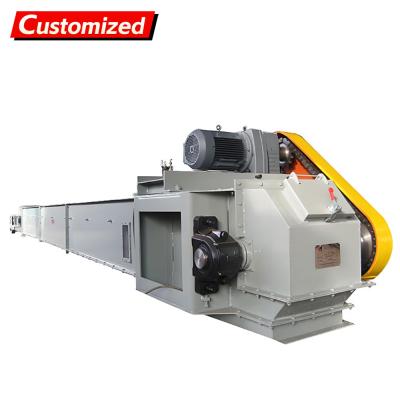 China Durable Adjustable Speed Chain Scraper Conveyor Machine for Simple Operation in Grain Transport for sale