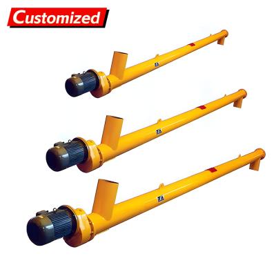 China 220V High Feeding Accuracy Cement Screw Feeder with Conveyor System for Efficient Cement Dust Prevention for sale