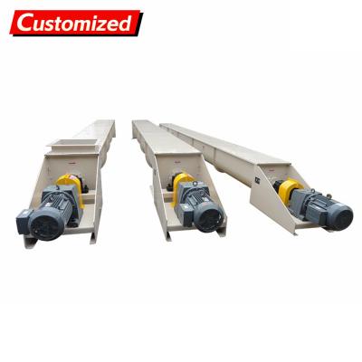 China FACTORY Custom  Stainless Steel Screw Conveyor Machineused for Food Manufacturing Plant, Food & Beverage Factory, Construction works, Energy & Mining, Advertising Company, Sewage Treatment Plant for sale