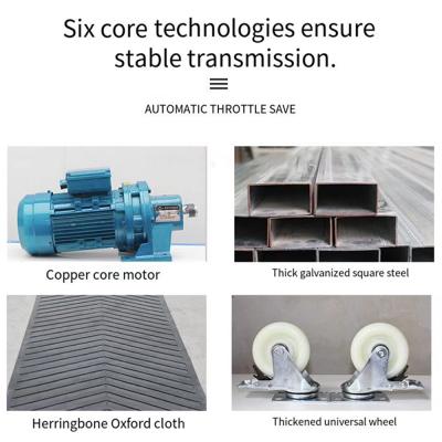 China High Quality Folding Industrial Inclined Belt Conveyor Mobile conveyor belts are used in industrial production  Loading & Unloading for efficient, adjustable-speed material transfer for sale