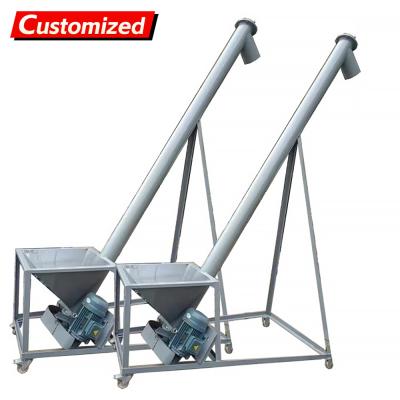 China Custom Stainless Steel Screw Auger Feeder with 0-45 Degrees Inclination for Dust-Free and Efficient Energy-Saving Operation for sale