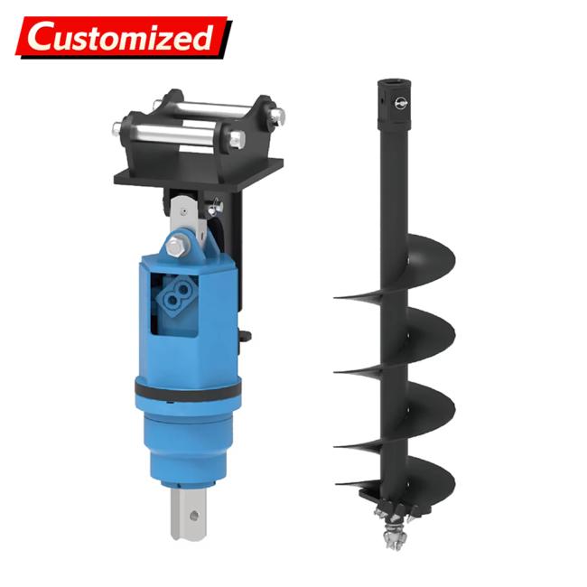 Auger machine components