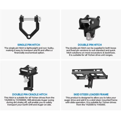Cina Perforatrice a coclea personalizzata con profondità massima di perforazione di 12 metri in vendita
