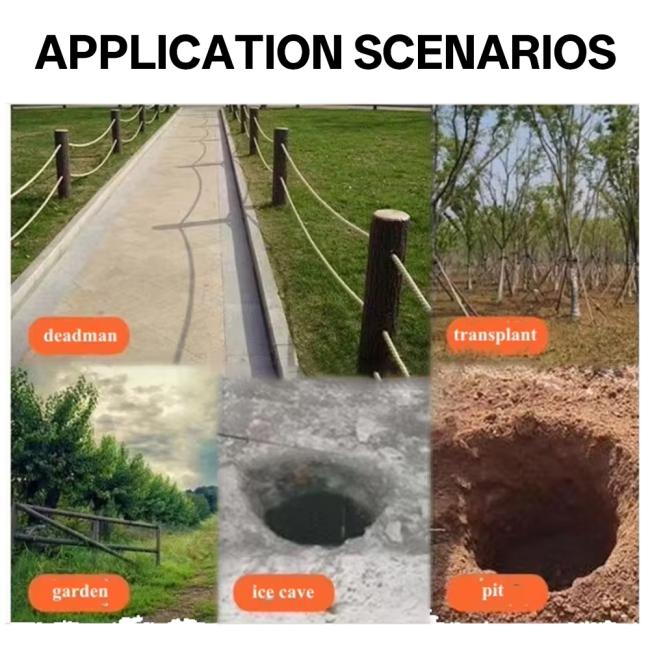 Auger Boring Machine close-up of drill bit