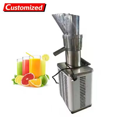 China Custom Commercial Heavy-Duty Industrial-Grade High-Power Stainless Steel Cold-Press Slow Juicer Industrial Juicer with Pulp Retention Function 220/380V Apple Orange Pear Banana Fruit and Vegetable for sale