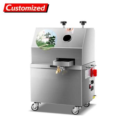 China Custom-made High-Quality Commercial Sugarcane Juicer (with Engine) 304 Stainless Steel Construction High Efficiency & Energy Saving Ideal for High-Traffic Juice Bars for sale