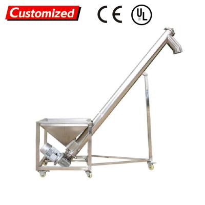 China Custom Stainless Steel Screw Conveyor Food-Grade Material Corrosion-Resistant Flexible Screw Conveyor for Seeds and Grains Specialized for Food and Chemical Industries for sale