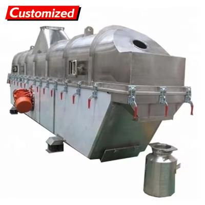 China Customized 300KG/H Stainless Steel Fluidized Bed Dryer for High Productivity in Food and Chemical Processing for sale