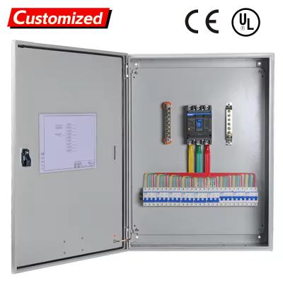 China Customizable Double-Door Distribution Panel with IP54 Protection and Hot-Dip Galvanized Steel for Indoor and Outdoor Use for sale
