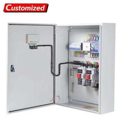China Waterproof Pump Control Box with Three-Phase Four-Wire Design for 220V/380V Power Distribution Cabinet for sale