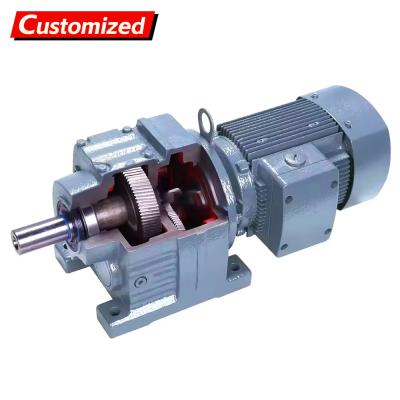 China Customized Coaxial Gear Reducer Motor with CE and UL Certification for Industrial Applications for sale
