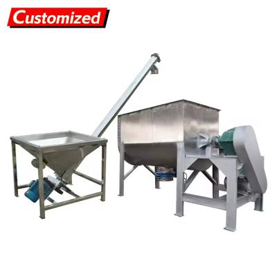 China Customized Stainless Steel Ribbon Mixer for High Efficiency Powder Blending in Various Industries for sale