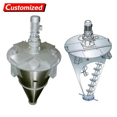 China Custom 50-liter SUS316L Stainless Steel Conical Screw Mixer for Chemical Processing Powder Mixing Machine for sale