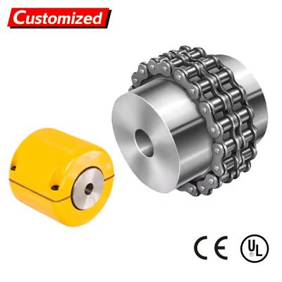 China Custom High-Speed Wear-Resistant and Corrosion-Resistant Heavy-Duty Chain Coupling for Mining and Metallurgical Equipment for sale