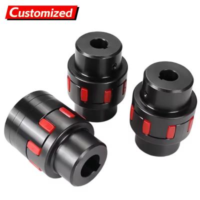 China OEM High-Torque 2000N-m Rated Torque Flexible Star Coupling with Flexible Splines and Hydraulic Claw Couplings for sale