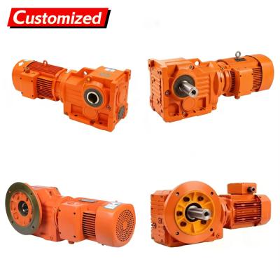 China Custom Industrial-Grade Coaxial Helical Gear Motor with High Torque Output Wide Input Speed Range and Durable Construction for sale