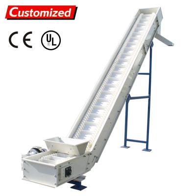 China Food-grade PU belt conveyor with 15°-45° slope angle adjustment and low noise 55 decibels for grain loading and unloading for sale