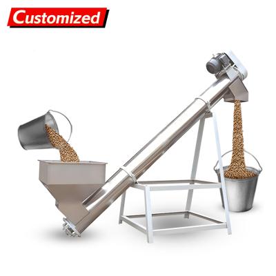 China Custom Stainless Steel Heat Resistant Screw Feeder and Auger Conveyor for Industrial Use for sale