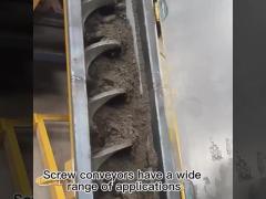 Industrial Stainless Steel Auger Shaftlesss Mall Screw Conveyor with OEM Custom Design