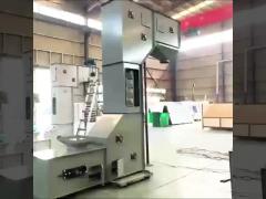 Trasportatore a tazze a Z con catena continua in gomma per l'imballaggio di alimenti granulari e applicazioni in centrali elettriche