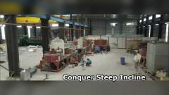 High Angle Sidewall Belt Conveyor