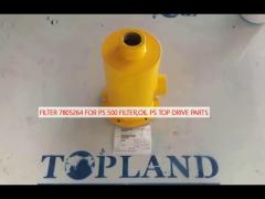 FILTER 7805264 FOR PS 500 FILTER,OIL PS TOP DRIVE PARTS