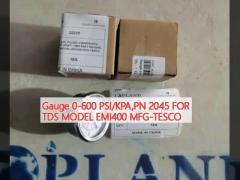 Esquadra 0-600 PSI/KPA PN 2045 PARA TDS MODELO EMI400 MFG-TESCO