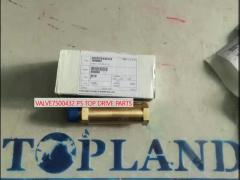 VALVE7500432 PS TOP DRIVE PARTS
