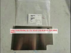 PS TDS TOP DRIVE PARTS SHIM 1312670 SHIM GE-752 SOLID 1/16 Achterste