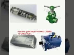 Canrig Topdrive-onderdelen Hydraulische gidsklep H10053 voor boorwerkzaamheden