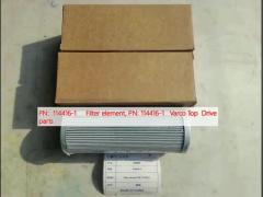 PN: 114416-1 Filterelement, PN: 114416-1 Varco Top Drive onderdelen