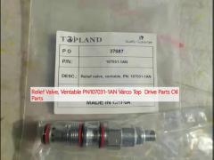 Verlichtingsklep, ventileerbaar PN107031-1AN Varco Top Drive onderdelen Olie onderdelen