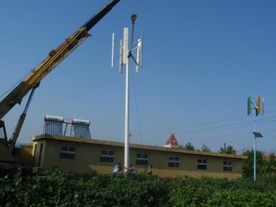 China Wind Turbine for Rooftop 1kW 48V low RPM Vertical Wind Generator for sale