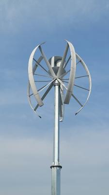 China 20kW Vertical Axis Wind Turbine with Low Wind Speed Start (3.8m/s) and Quiet Operation for sale