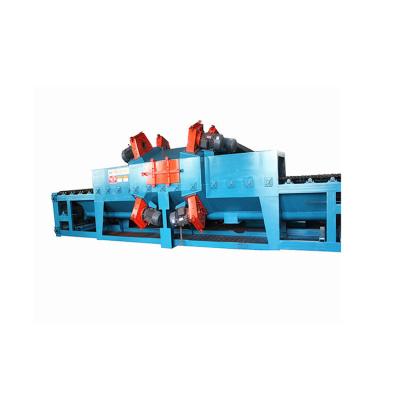 China Alambre Mesh Belt Shot Blasting Machine para los bastidores de paredes delgadas y el hierro frágil en venta