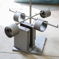 China Hook Type Shot Blasting Cleaning Machine For Formwork And Casting Parts Surface for sale
