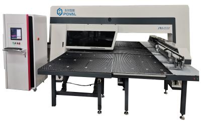 China CNC Ponsenmachine met het Voeden van Lijst voor koolstofstaalplaat en de plaatponsen van de aluminiumlegering Te koop