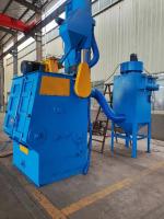 China Small Crawler Shot Blasting Machine With Automatic Loading And Unloading for sale