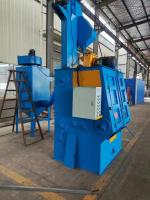 China Small Crawler Shot Blasting Machine With Automatic Loading And Unloading for sale