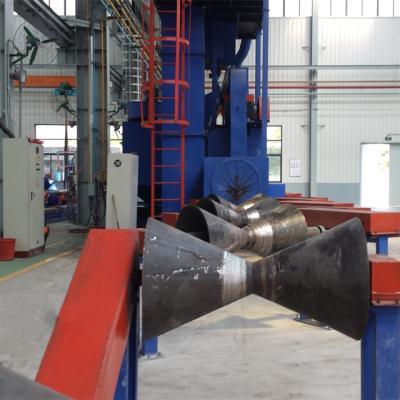 Cina Tipo macchina della parete esterna di brillamento automatica del tubo per il tubo d'acciaio ed il cilindro in vendita