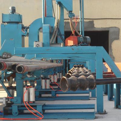Cina Tipo macchina della parete esterna di brillamento automatica del tubo per il tubo d'acciaio ed il cilindro in vendita