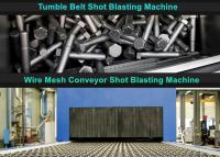 China Compact Design Shot Blasting Equipment Steel Surface Rust Removing , Automatic Loading for sale