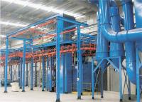 China Automatically Hook Type Shot Blasting Machine , Airless Shot Blasting Machine for sale