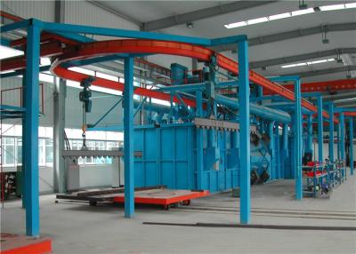 Cina Macchina rotatoria di granigliatura del gancio dell'itinerario del doppio Q38, artificiere industriale del colpo in vendita