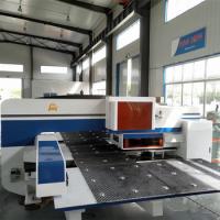 China High Performance Cnc Hydraulic Plate Punching Machine With Secondary Positioning System for sale