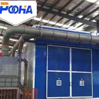 China High Efficiency Safety Sand Blasting Room Automatic Abrasive Recovery System for sale