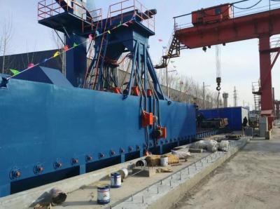 China Equipamento da limpeza da explosão da indústria da fundição, máquina de sopro do tiro do transporte de rolo auto à venda